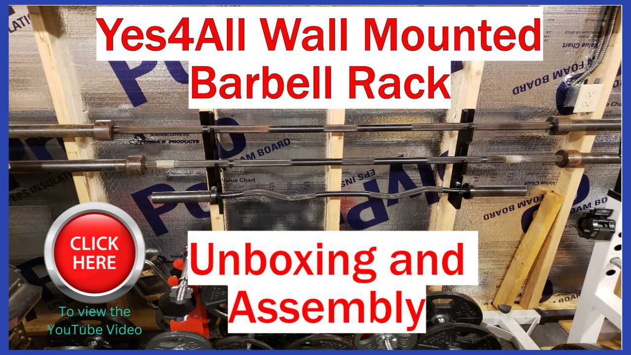 Yes4All Horizontal Barbell Storage Rack Review